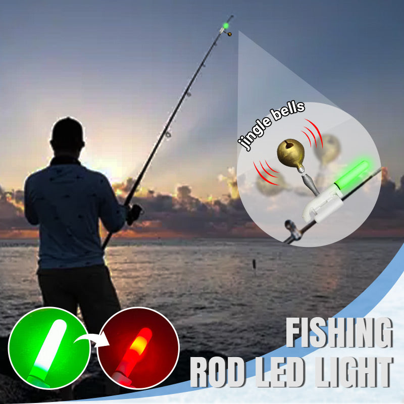 🎣Fishing Rod LED Light with Buzzer Bell🔥 – saviving