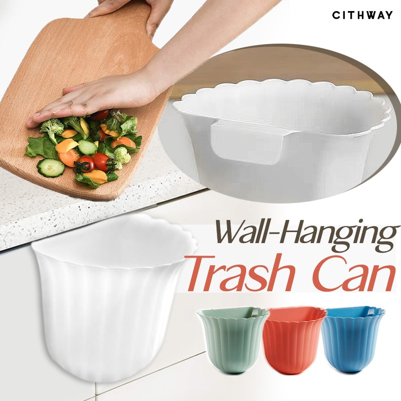 Multipurpose Wall-Hanging Trash Can – saviving