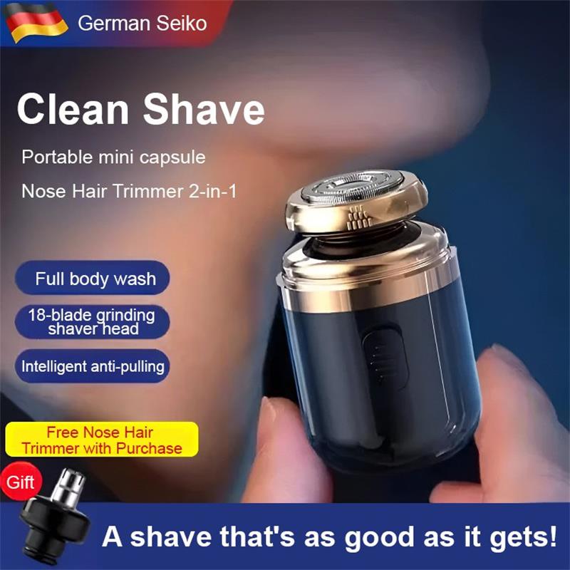 Mini Portable Electric Shaver - Travel-Ready, Rechargeable – saviving